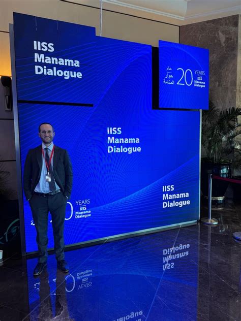 Nick Grinstead On Linkedin Iissmd24 Bahrain Nato Assad