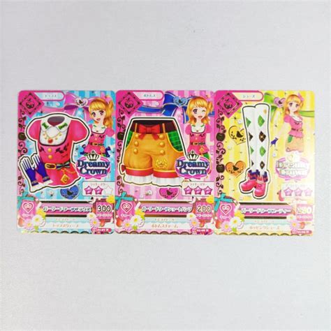 Jual Kartu Aikatsu Jepang Normal Set Akari Ozora Dreamy Crown Coord
