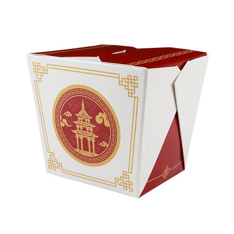 Box Para Comida Chinesa Cx C Unids Ml Montada