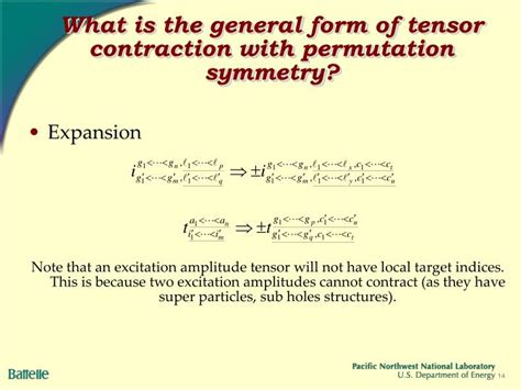 Ppt Tensor Contraction Engine And Extensible Many Electron Theory Module In Nwchem Powerpoint