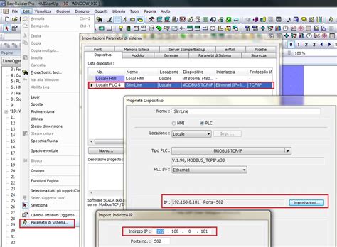 Progetto Startup HMI E Modulo CPU SlimLine Support Elsist