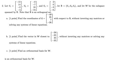 Solved Let Vec V Vec V And Chegg Com