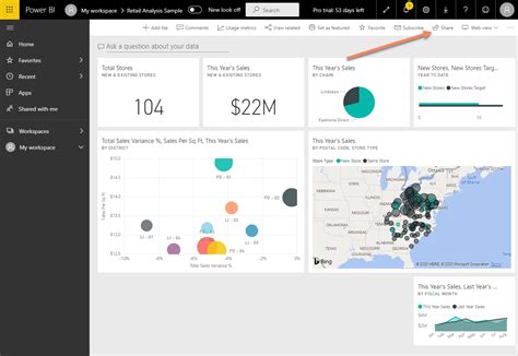 PowerBI screen