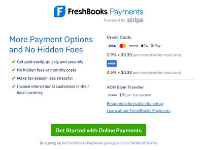 How Do I Accept Online Payments With Freshbooks Payments Powered By