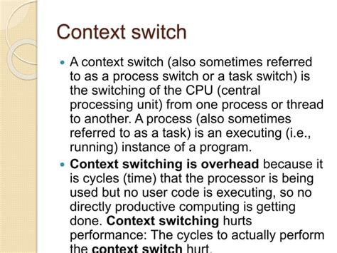 advanced operating systems process management ppt