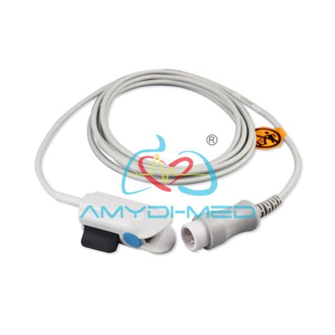 Reusable Spo2 Sensor Round 7p For Mindray T8 Masim Spo2 Sensor Manufacturer Amydi