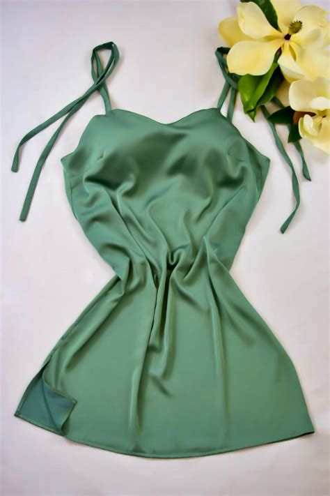 Shop Orchid Olive Slip Dress Angies Showroom