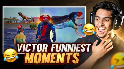 😂victor Vs Red Victor Funniest Epic Battle Moments In Pubg Mobile Youtube