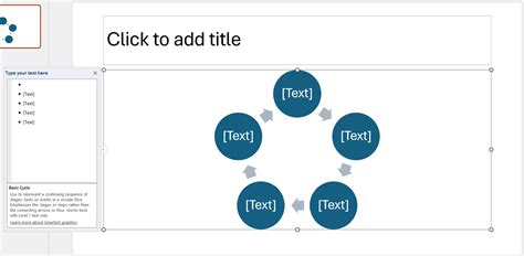 Inserting Cycle Smartart Diagrams In Powerpoint Jpl Training
