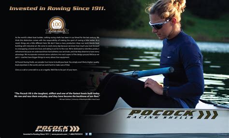 Pocock Ad Archive Pocock Racing Shells