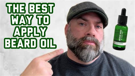 The Best Way To Apply Beard Oil How To Apply Beard Oil Youtube