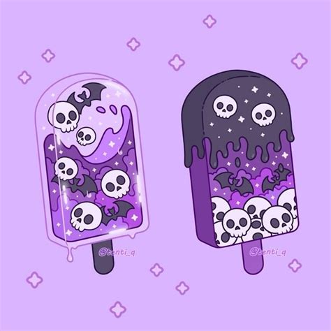 Popsicle 1 In 2025 Pastel Goth Art Cute Drawings Kawaii Art