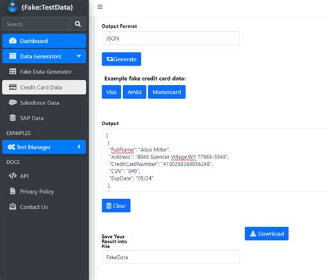 How To Generate Fake Data For Unit Testing Manual Testing And Test