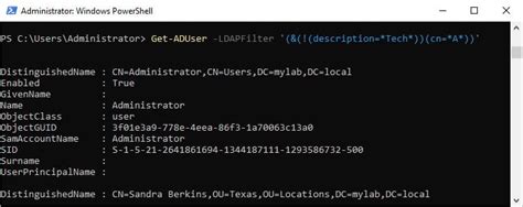 PowerShell Get ADUser の使用方法 All Things Windows