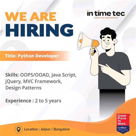 Neha Choudhary On Linkedin Hiring Pythondeveloper Bangalore Jaipur