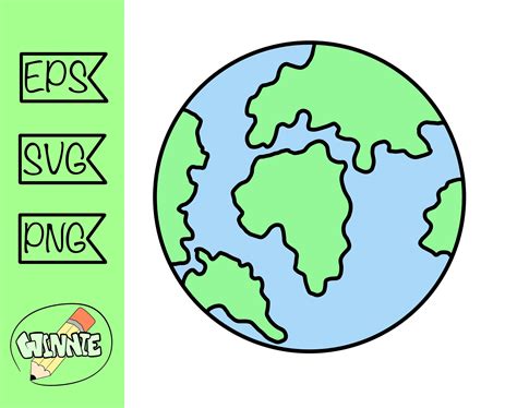 Globe Svg Earth World Map Png Earth Svg Layered Earth Svg Etsy