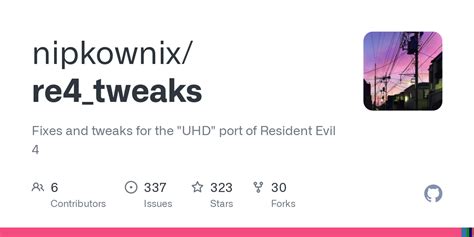 GitHub Nipkownix Re Tweaks Fixes And Tweaks For The UHD Port Of Resident Evil