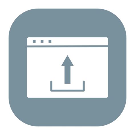 Premium Vector Webpage Upload Vector Illustration