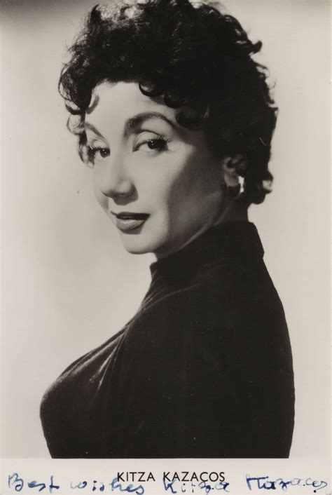 Kitza Kazacos London Palladium Orphanage Actress Rare Hand Signed Photo Topics Entertainment