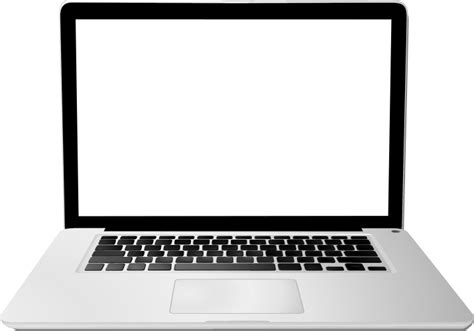 Laptop Notebook Computer On Modern Gradient Vector Image