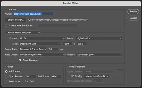 Remove Black Borders On Video From Photoshop For I Adobe Product Community 13120730