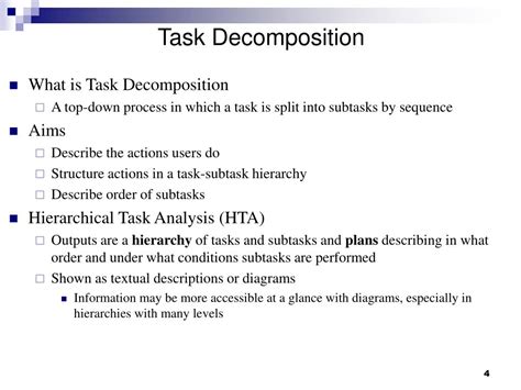 Ppt Hierarchical Task Analysis Powerpoint Presentation Free Download