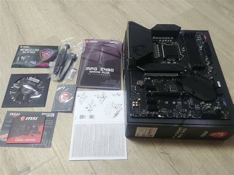 Материнская плата MSI MPG Z490 GAMING PLUS (LGA1200, ATX) — купить в ...