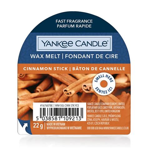 Yankee Candle Cinnamon Stick Wax Melt 1676078e Candle Emporium