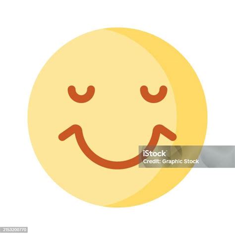 Creative Vector Of Happy Face Emoji In Modern Style Stock Illustration