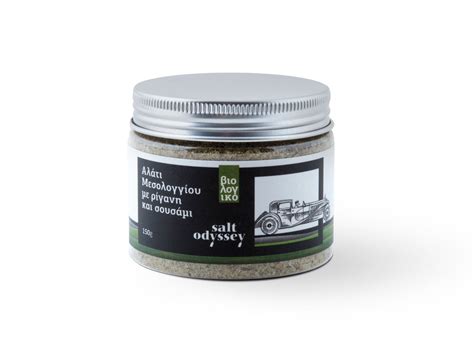 Salt Odyssey Sea Salt From Messolonghi Oregano And Sesame