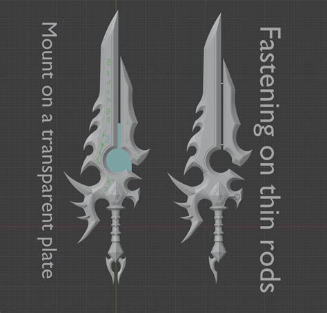 Kingsmourne Anduin Sword Frostmourne Mourneblade 3d Model 3d Printable