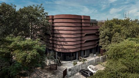 Architecture Discipline Wraps Rug Republics Hq In A Corten Steel Shell