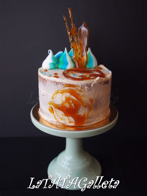 LaTATAGalleta TARTA NAKED CAKE DE LIMON Y CREMA DE CHOCOLATE BLANCO