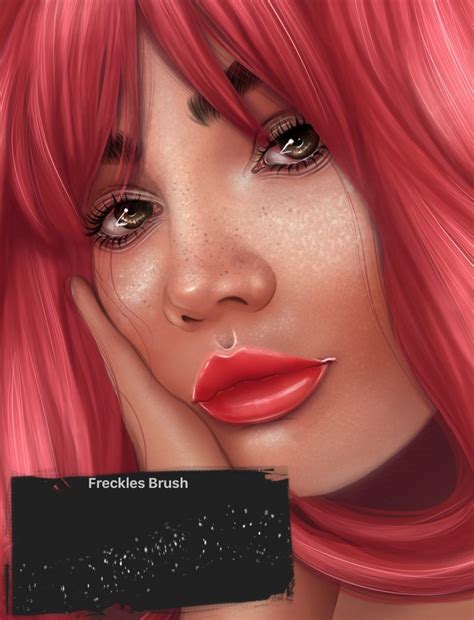 Freckles Brush For Procreate By Marieablearts