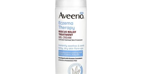 Aveeno Eczema Therapy Rescue Relief Treatment Gel Cream Fragrance