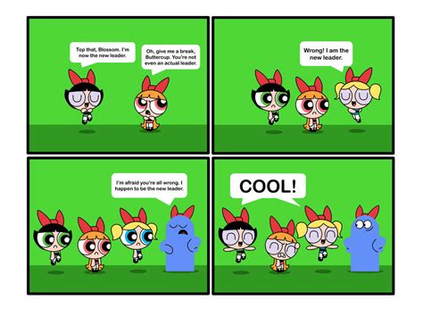 The Powerpuff Girls Comic 3 The New Leader By Kentrelledward On