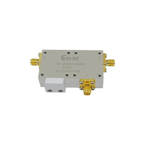 3~6ghz 100w Rf Dual Junction Coaxial Circulator Uiy Circulators Dual