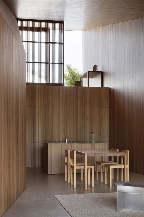 Australian Hardwood Lines Cottage Extension By Prior Barraclough