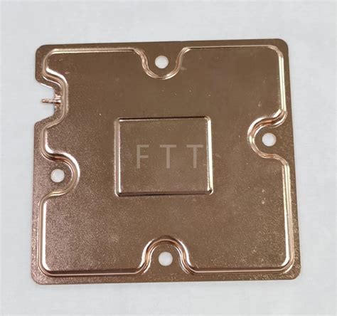 High Power Efficiency Heat Sink Gpu Cpu 3u6u Vpx Heat Dissipation Vapor Chamber Heatsink And