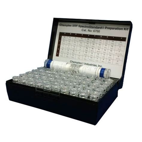 6700 Spectrostandards® Xrf Reference Material Preparation Kit Elvatech