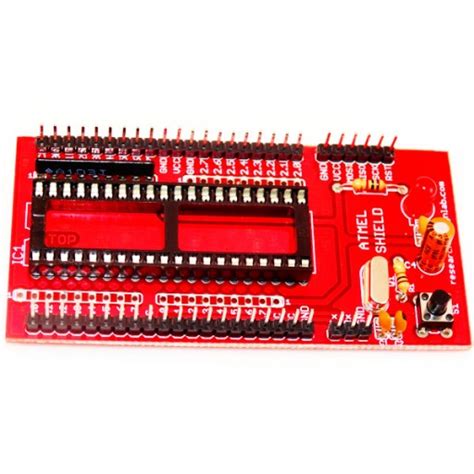 Atmel Mini Project Board Red