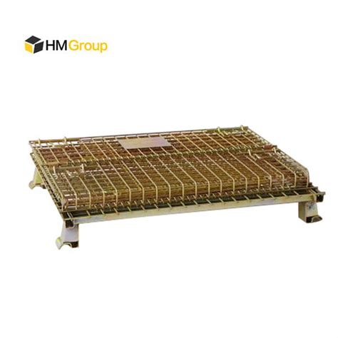 China Customized Collapsible Stackable Steel Container Suppliers Manufacturers Factory Direct