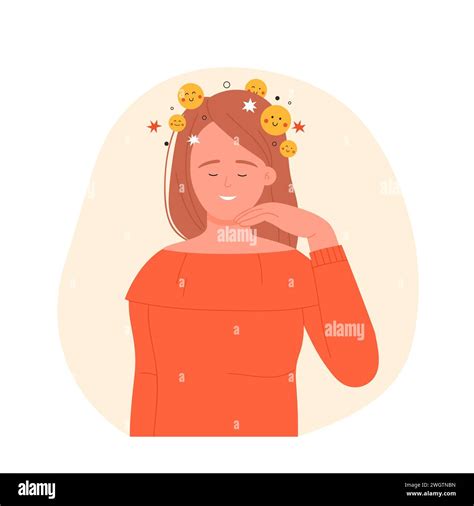Cheerful Girl With Positive Thinking Optimistic Personality Positive