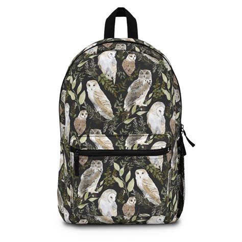 Owl Backpack Etsy