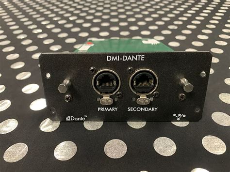 Digico Dmi Dante Card Used Reverb