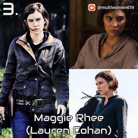 Top 3 Sexiest Women In S8 Of The Walking Dead Lauren Cohan Elyse