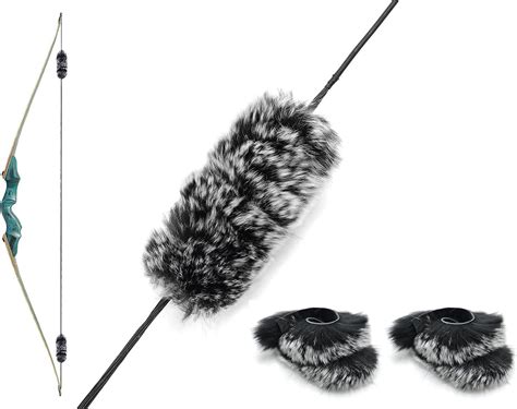 Obert Archery Bow String Silencers Set Leather Arrow Rest Plate