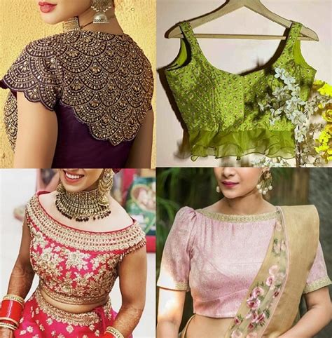 50 Latest Fashionable Blouse Designs For Sarees And Lehengas Tips And