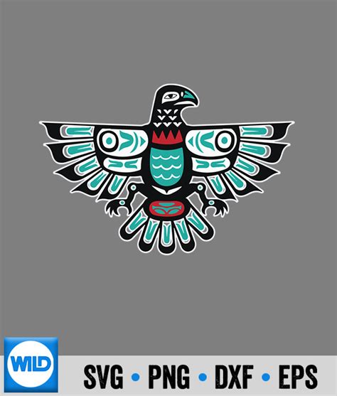 American Indian Svg Alaska Native American Art Tlingit Haida Eagle
