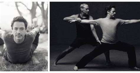 Robert Downey Jr S Journey To Wellness The Role Of Yoga And Mentor